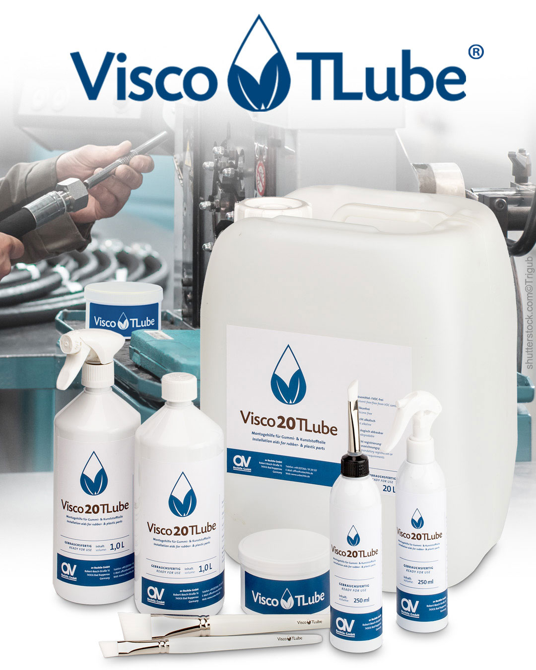 avBechtle GmbH - ViscoTLube - assembly lubricant for hydraulics, rubber ...